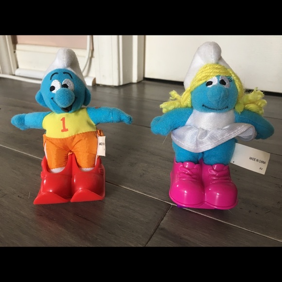 McDonald's | Toys | Smurf Finger Puppets | Poshmark